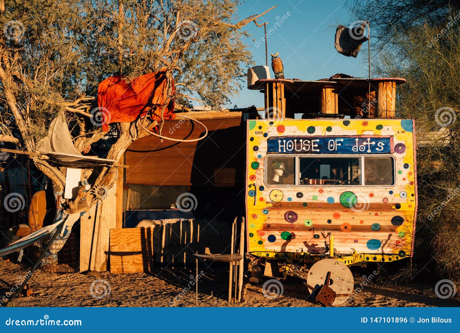 SLAB CITY, CA: View Of Slab City, A Lawless Community Out In The ...