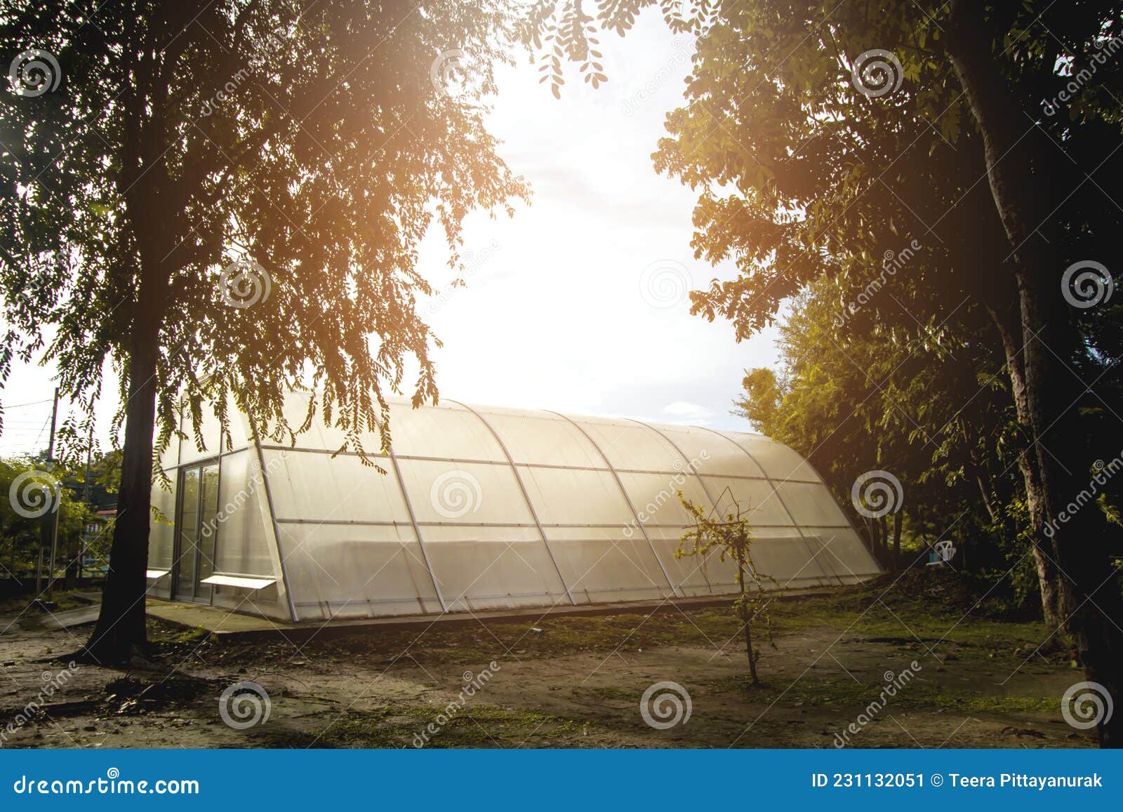 House for Drying Food and Herbs Using Solar Energy Stock Image - Image ...