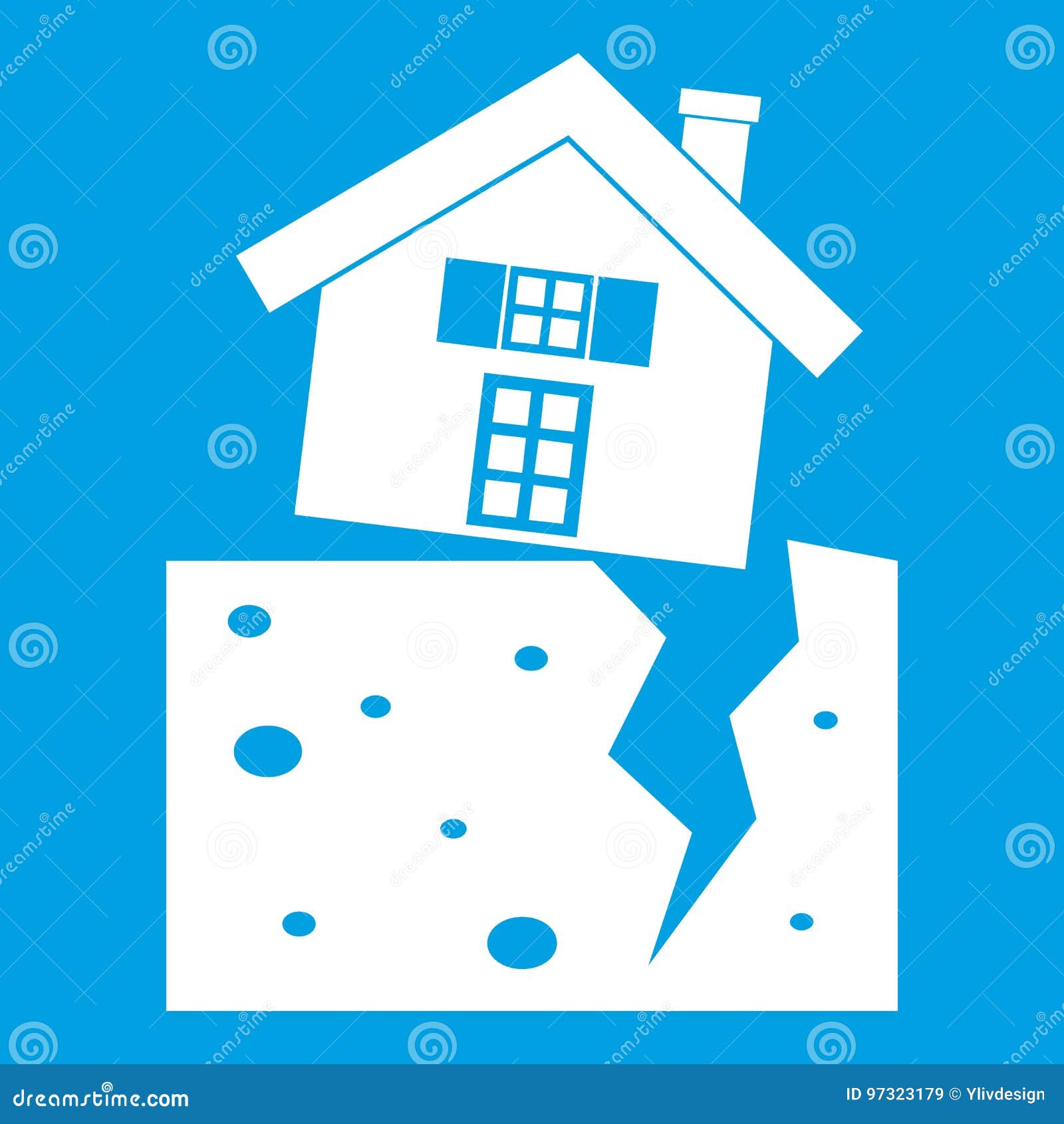 Earthquake Icon. Trendy Earthquake Logo Concept On White Backgro ...