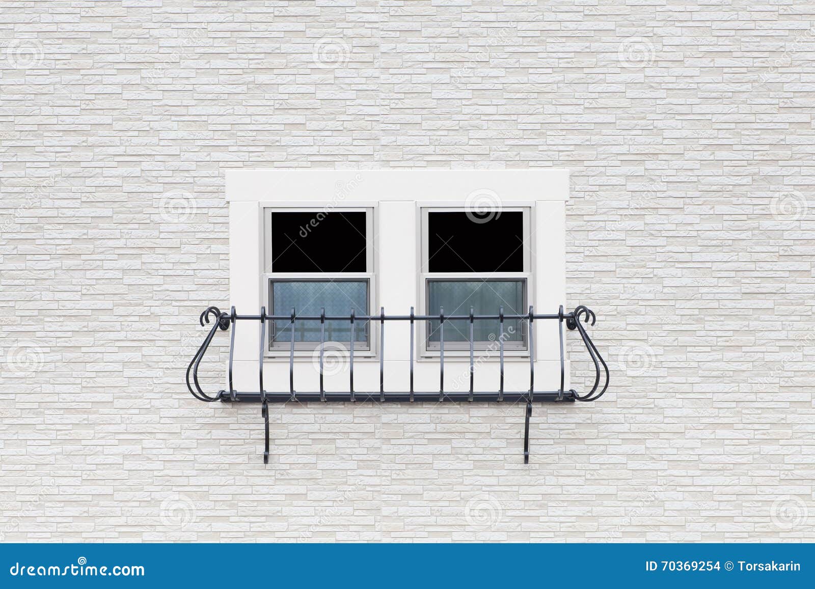 House Exterior Wall and Window. Stock Photo - Image of residence ...