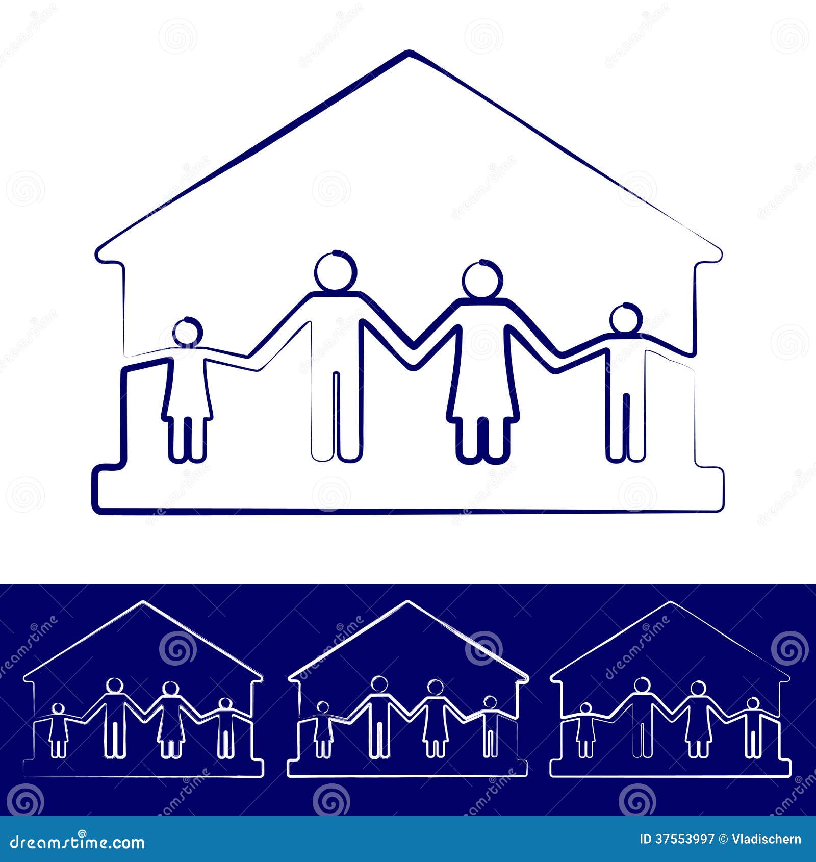 Gay Family Symbols Set Cartoon Vector | CartoonDealer.com #56755179