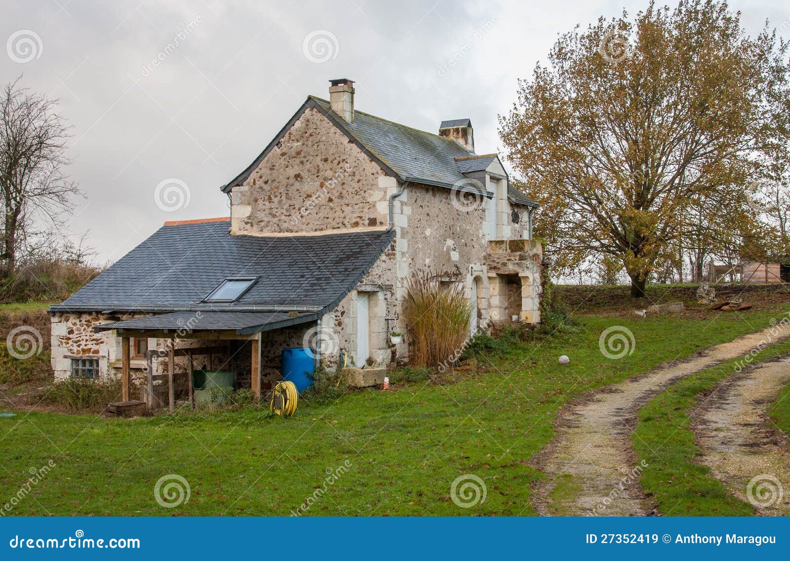 House in a farm stock image. Image of cattle, grass, estate - 27352419