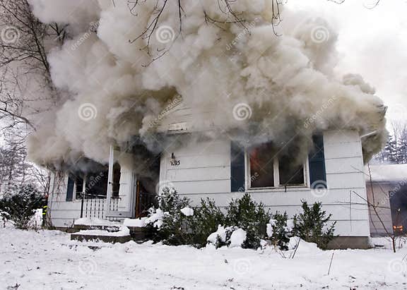 House Fire stock image. Image of heat, house, burning - 7489427