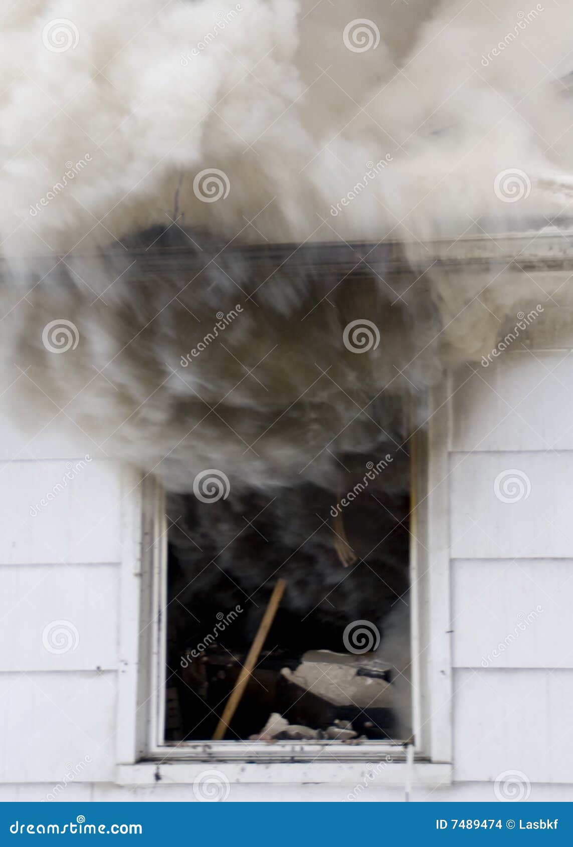 House Fire stock photo. Image of insure, contrast, building - 7489474