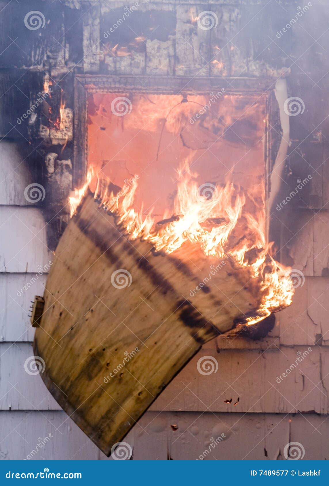 House Fire stock image. Image of disaster, faulty, inferno - 7489577