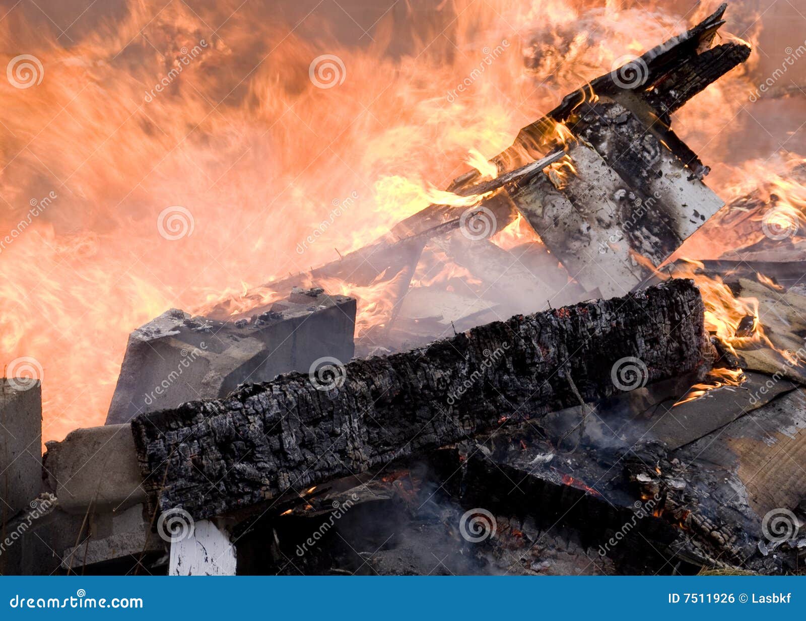 House Fire stock photo. Image of house, extinguish, inferno - 7511926