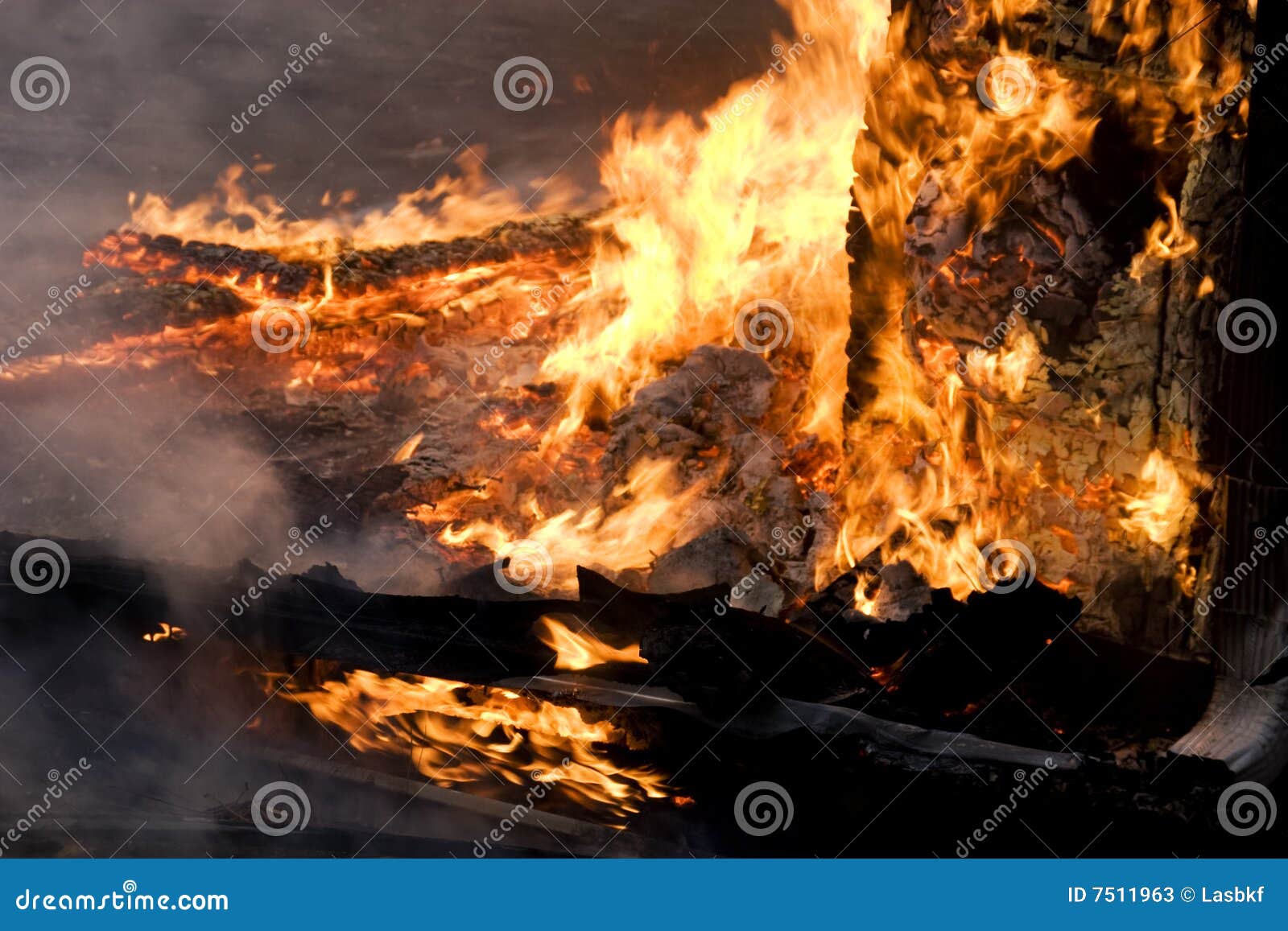 House Fire stock image. Image of arson, sizzle, cold, firemen - 7511963