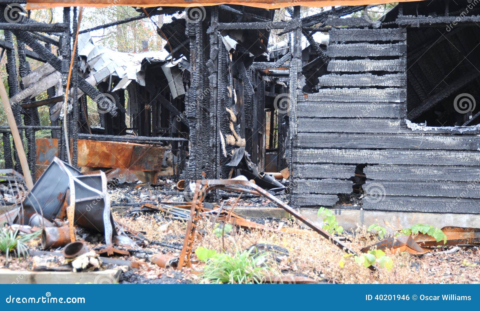 House fire. stock photo. Image of caused, home, arson - 40201946