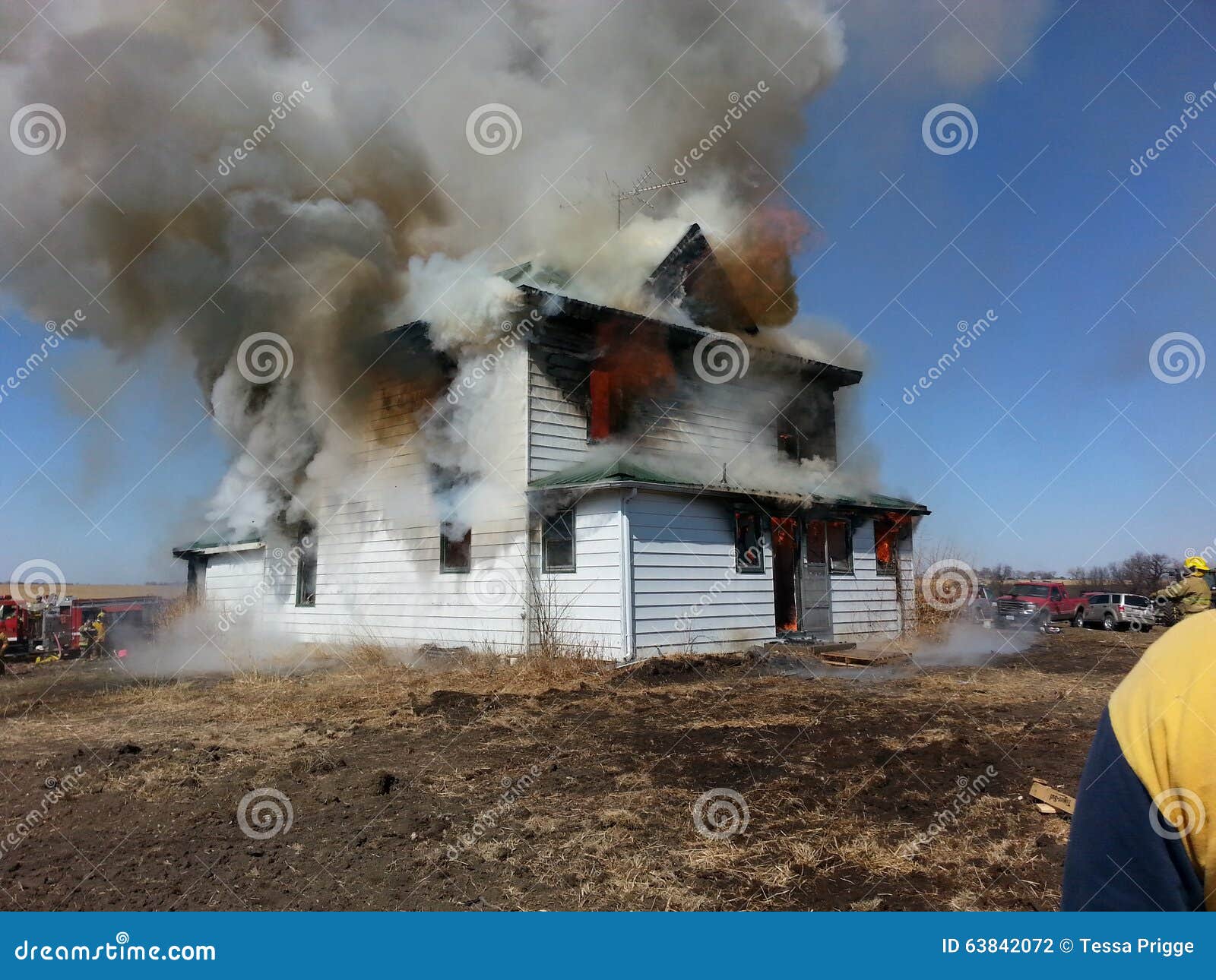 House Fire editorial photography. Image of burn, training - 63842072