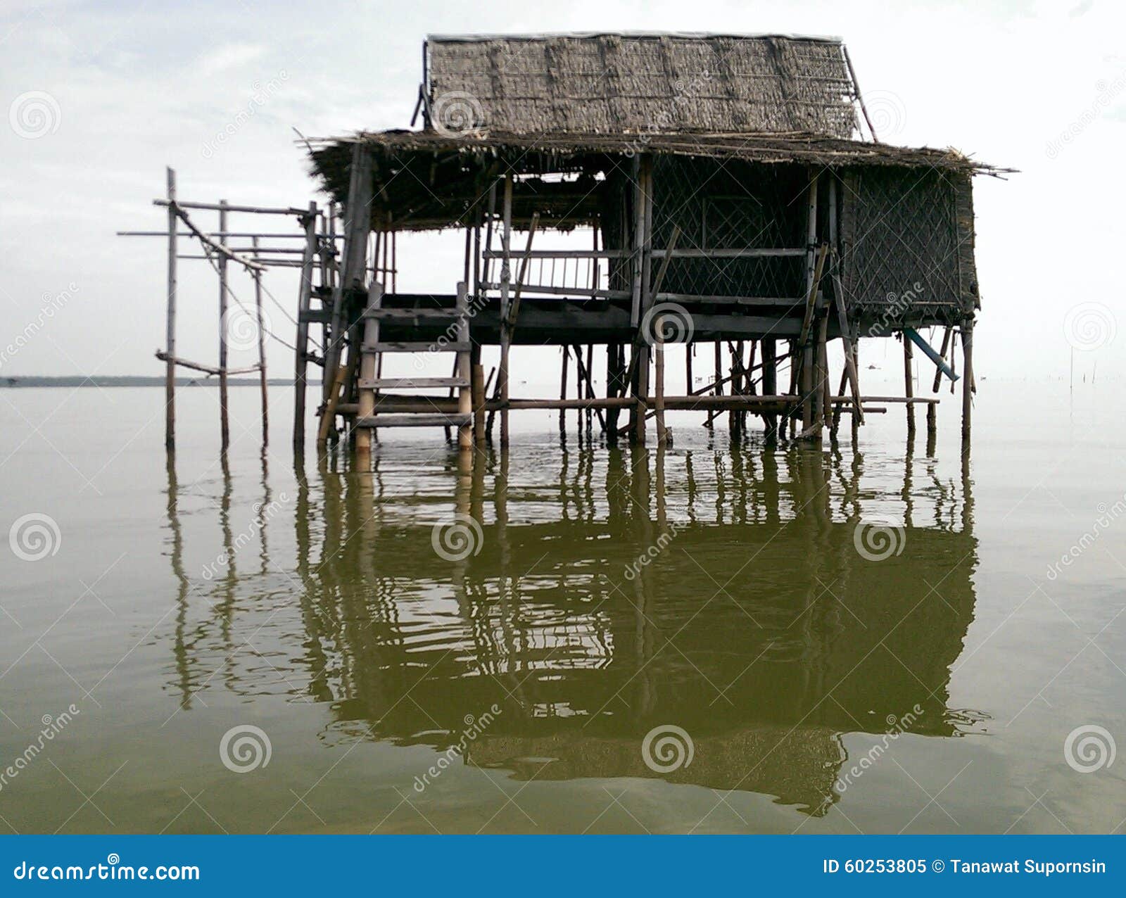 House float on the water stock image. Image of house - 60253805