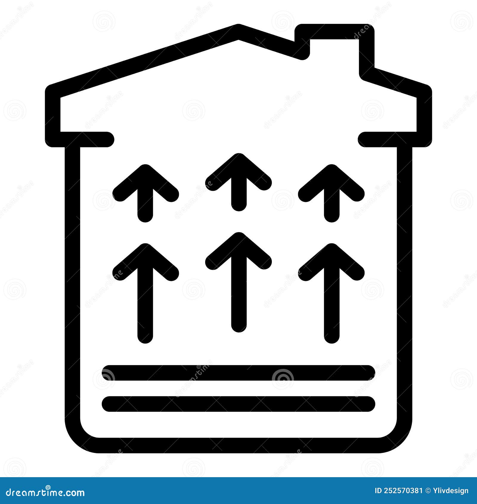 House Floor Installation Icon Outline Vector. Interior Tile Stock ...