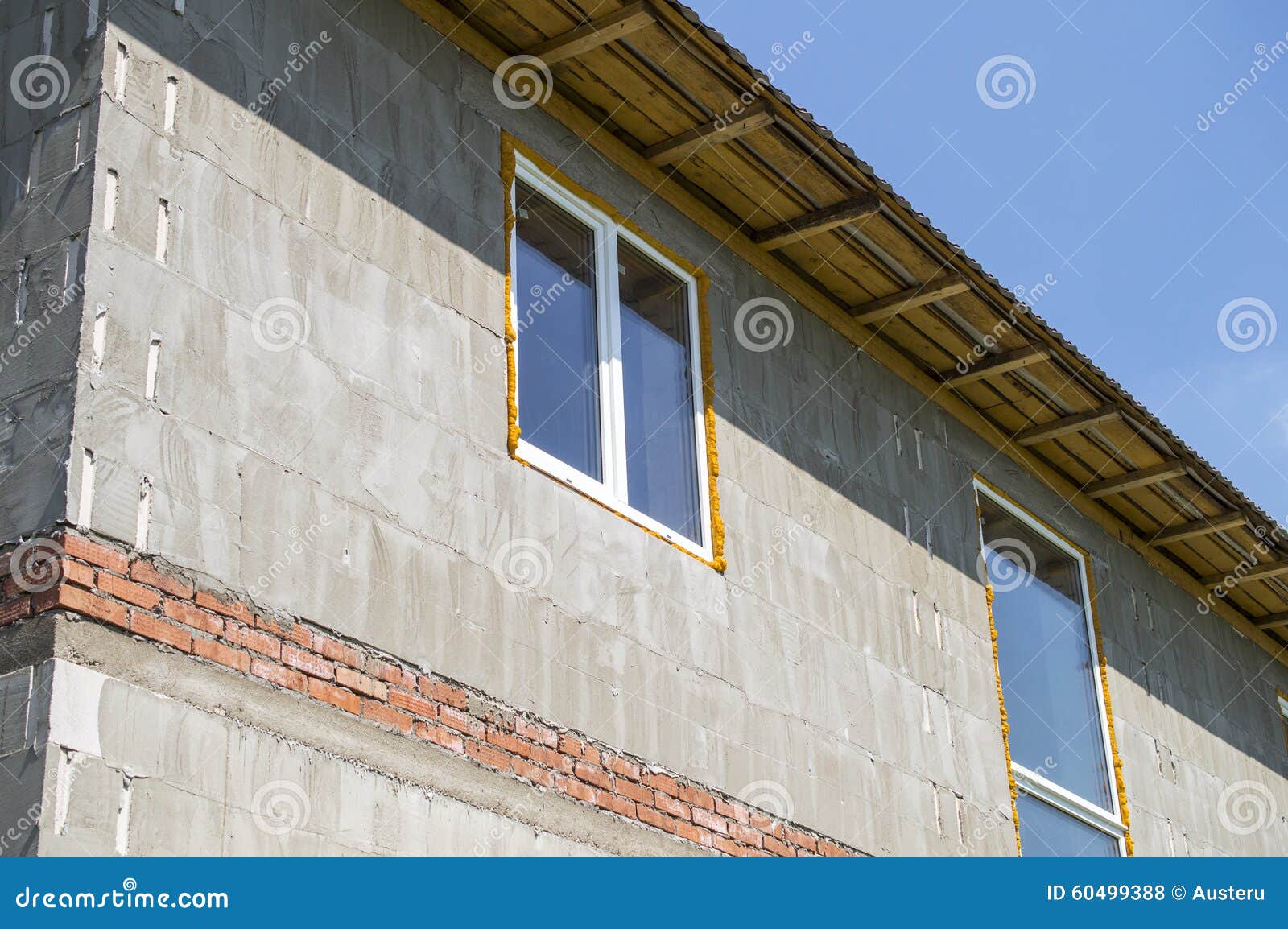 House stock photo. Image of blocks, frame, work, perspective - 60499388