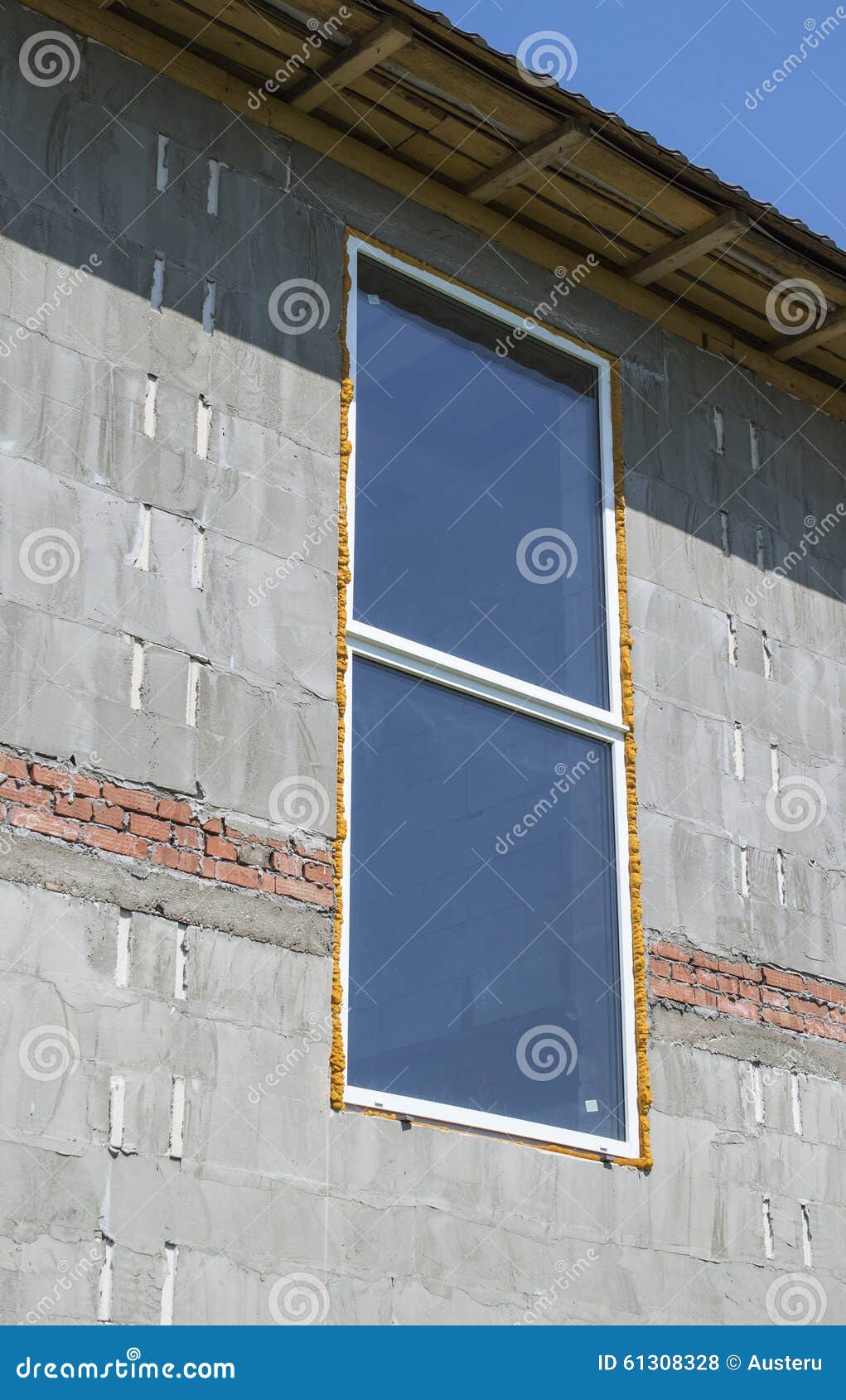 House stock photo. Image of wall, frame, concrete, frames - 61308328