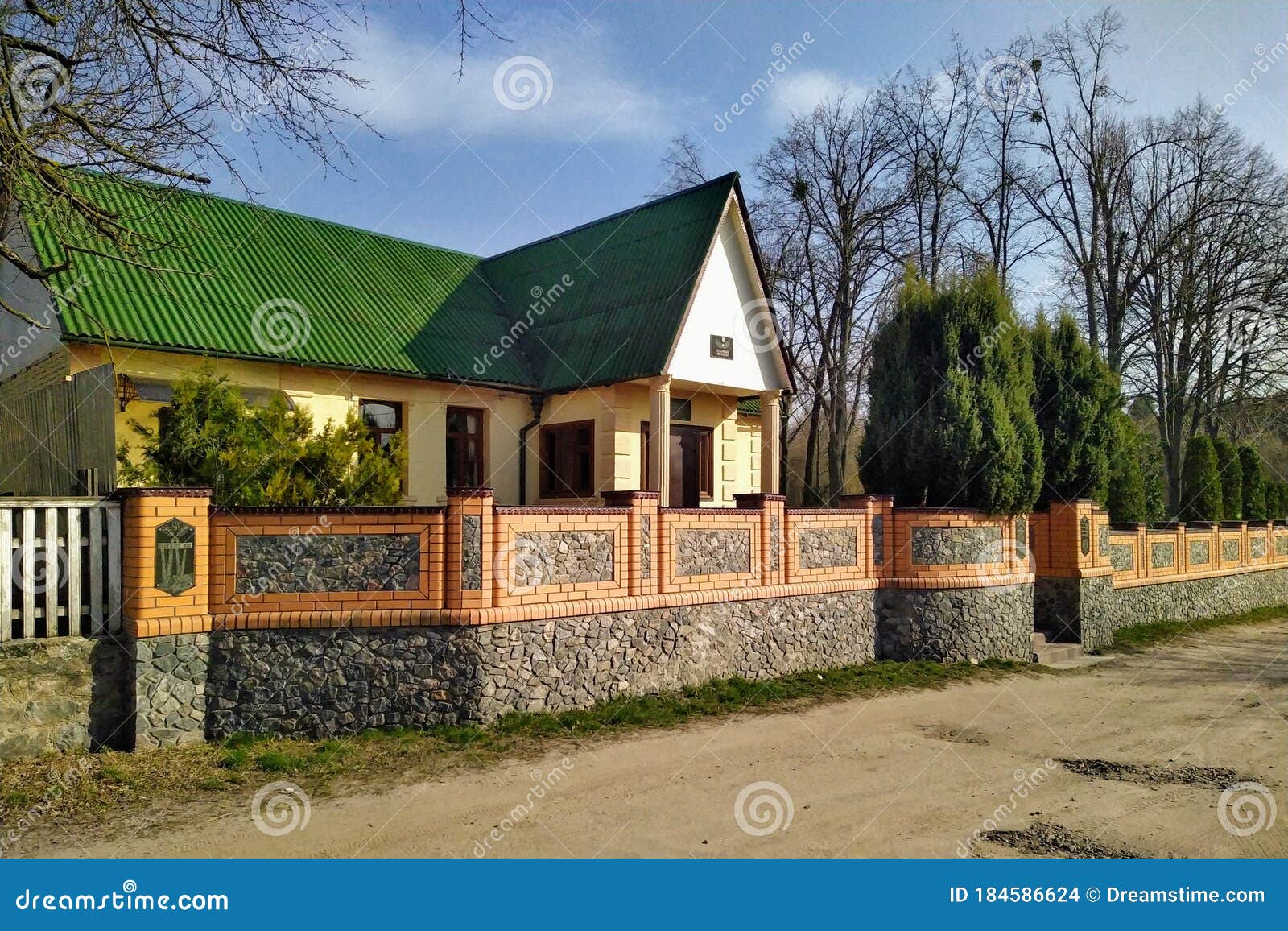 House of Forestry in Rural Countryside Stock Photo - Image of rural ...