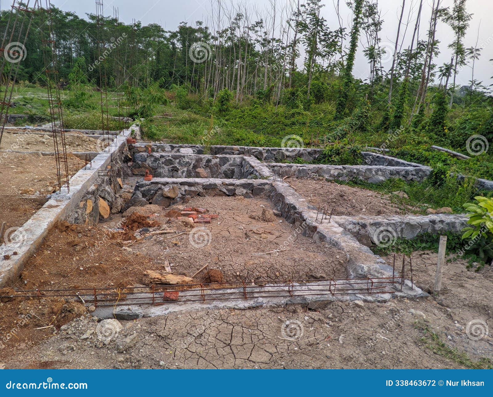 House Foundation As the Basis for Building Construction 1 Stock Photo ...