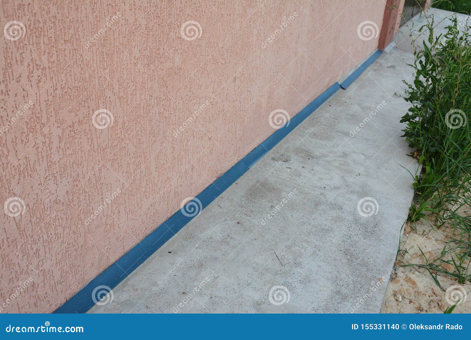 House Foundation Concrete Footpath for Foundation Wall Waterproofing ...