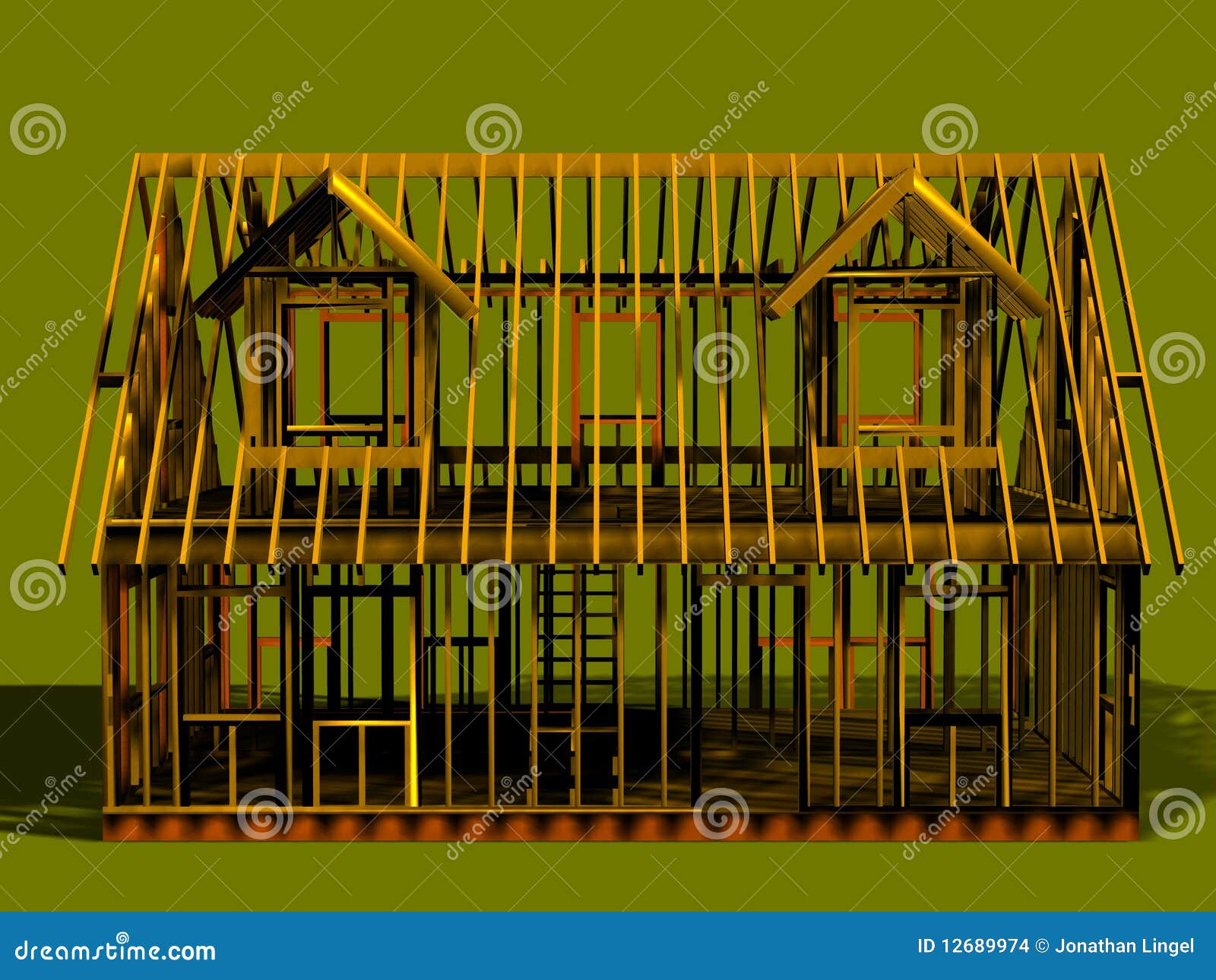 House, Frame Vector Illustration | CartoonDealer.com #48798406