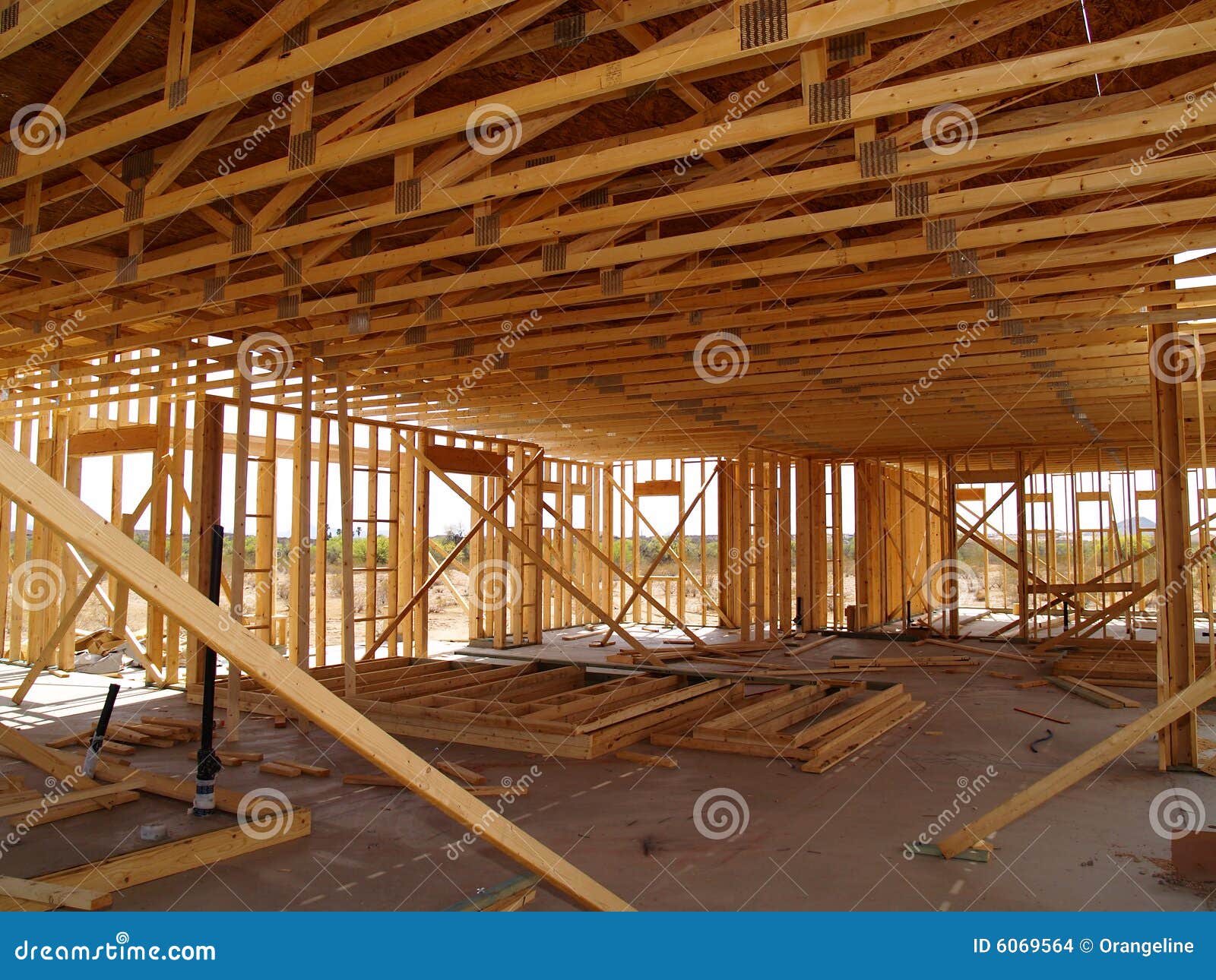 House Frame - Horizontal stock photo. Image of apartment - 6069564