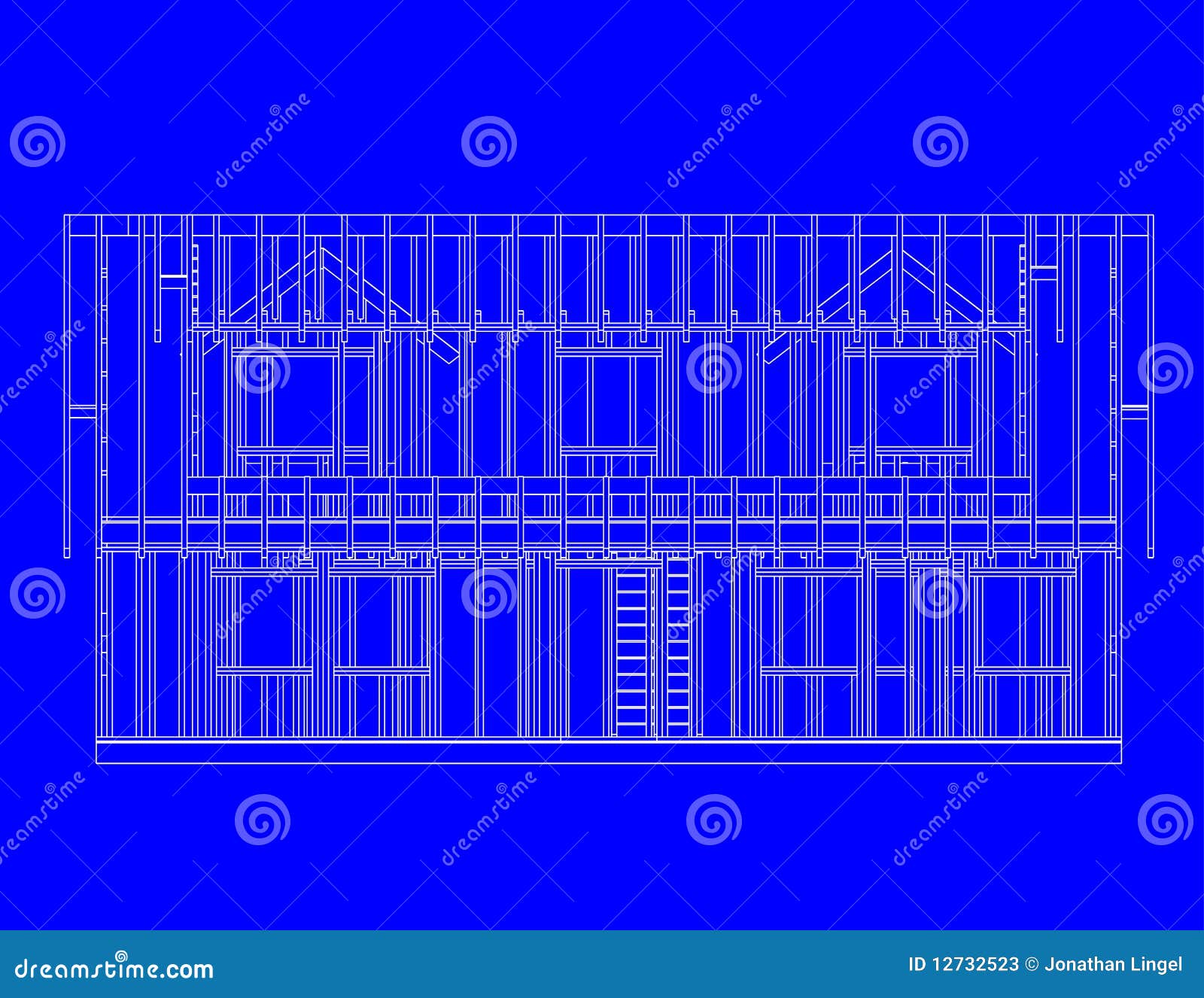 House, Frame Vector Illustration | CartoonDealer.com #48798406