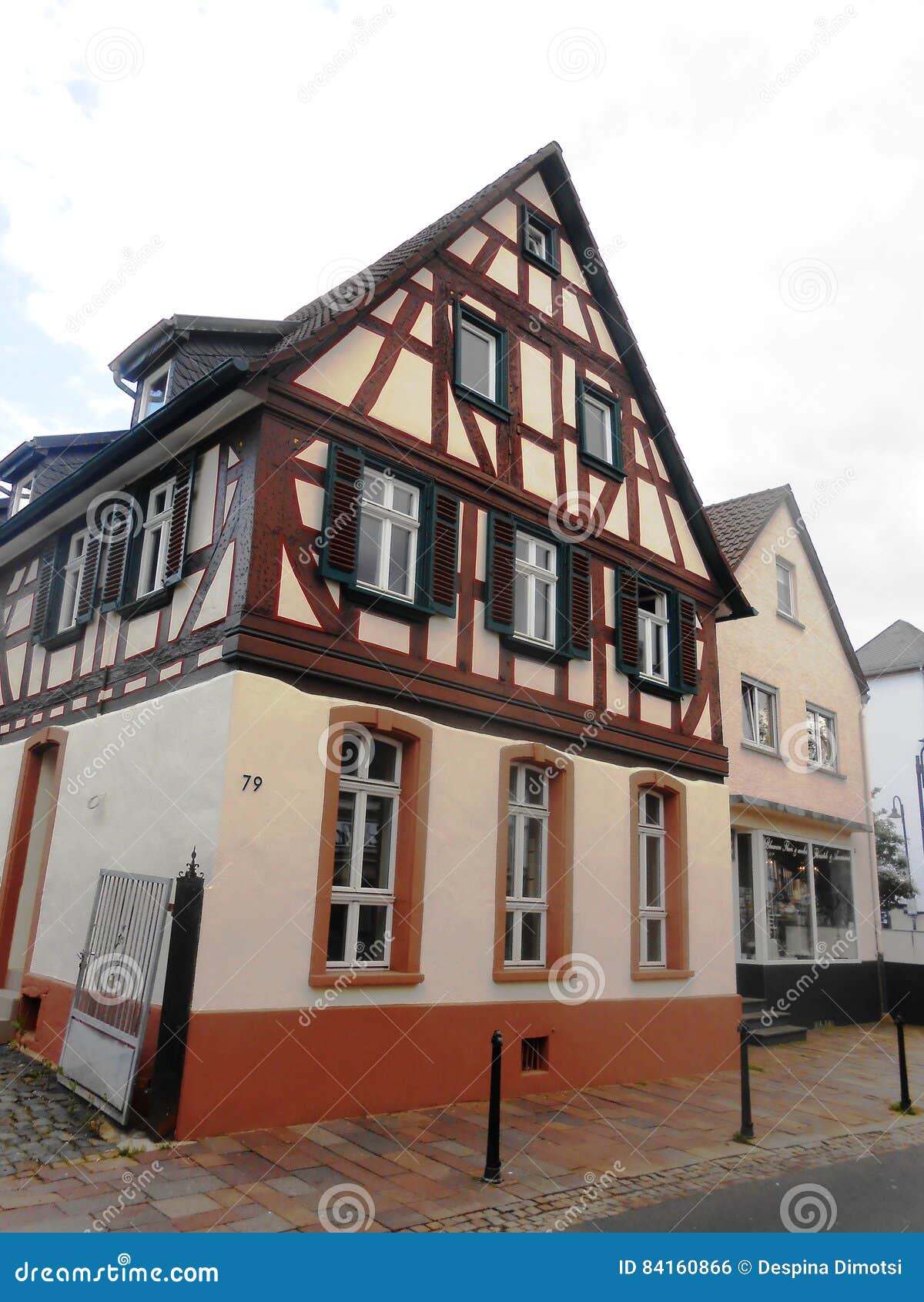 House in Germany stock photo. Image of typical, architecture - 84160866