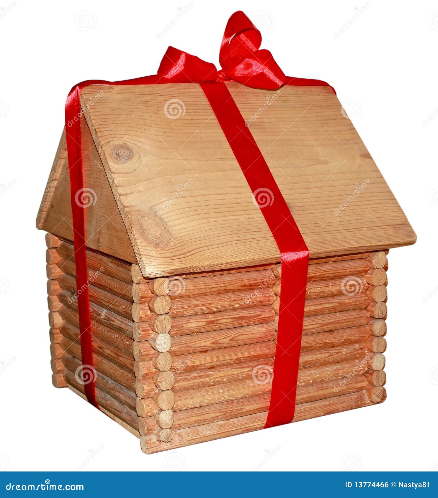 House in a gift stock photo. Image of house, estate, design - 13774466