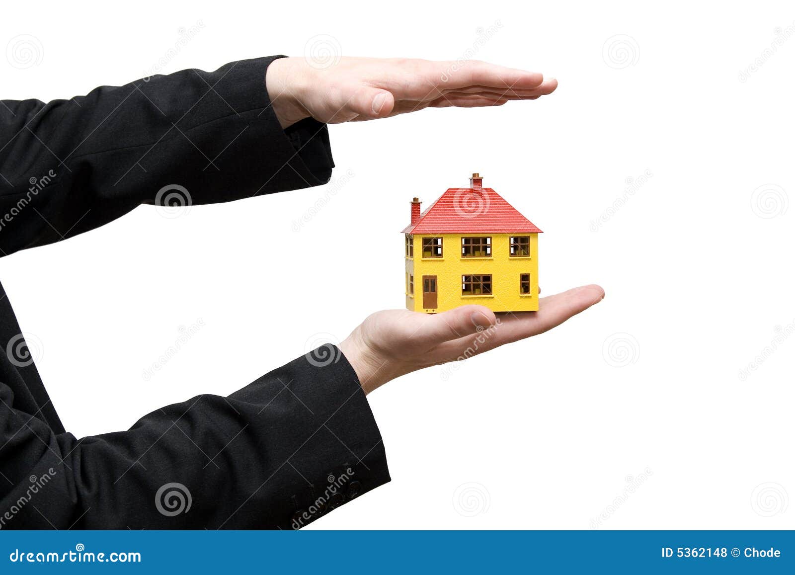 House in a hand stock photo. Image of house, hand, home - 5362148