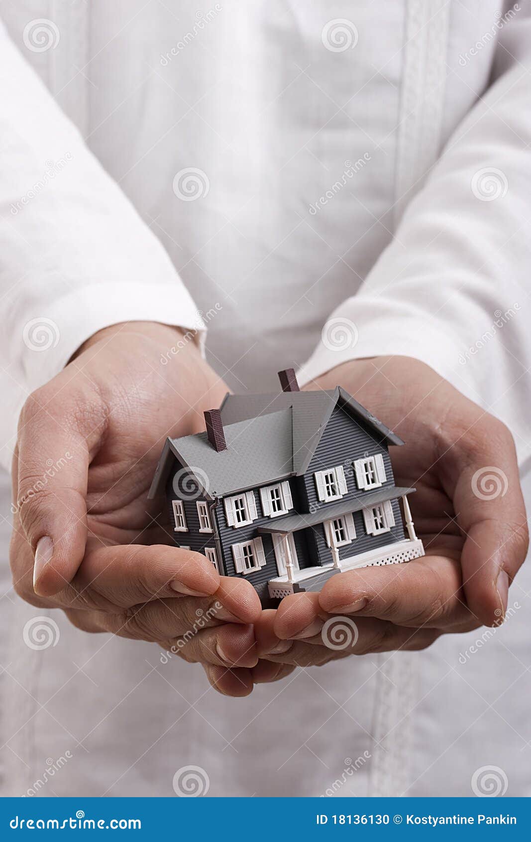 House in Hands stock photo. Image of contemporary, architecture - 18136130