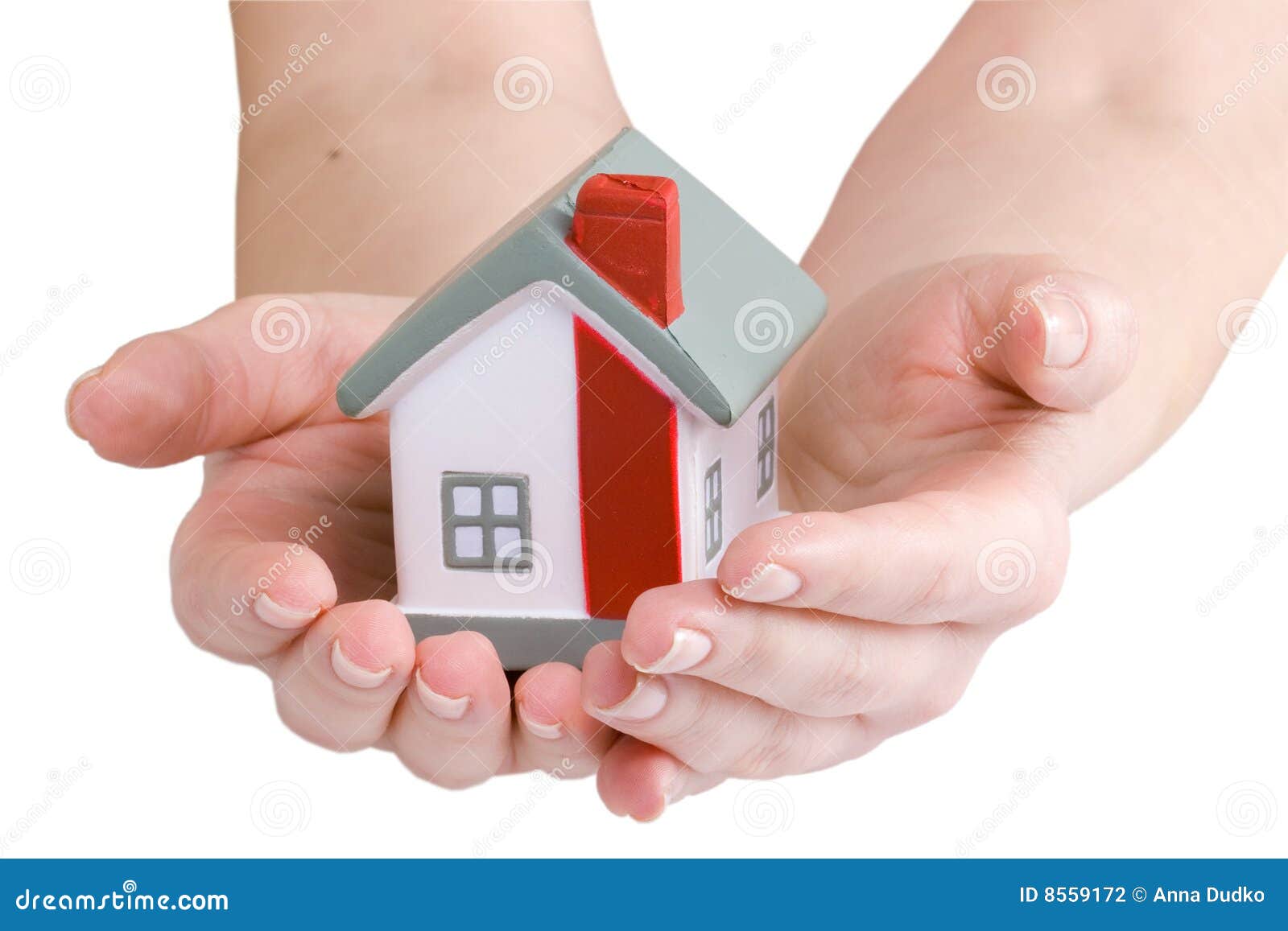 House in hands stock photo. Image of home, architect, conceptual - 8559172