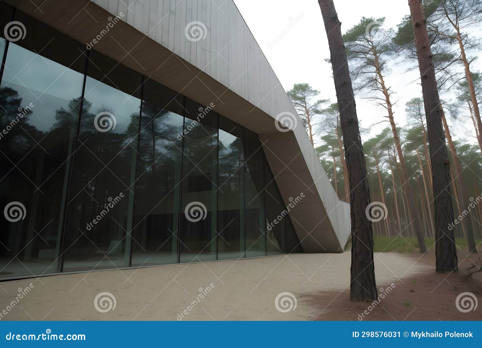 House in High-tech Style. Modern Architecture Stock Image - Image of ...