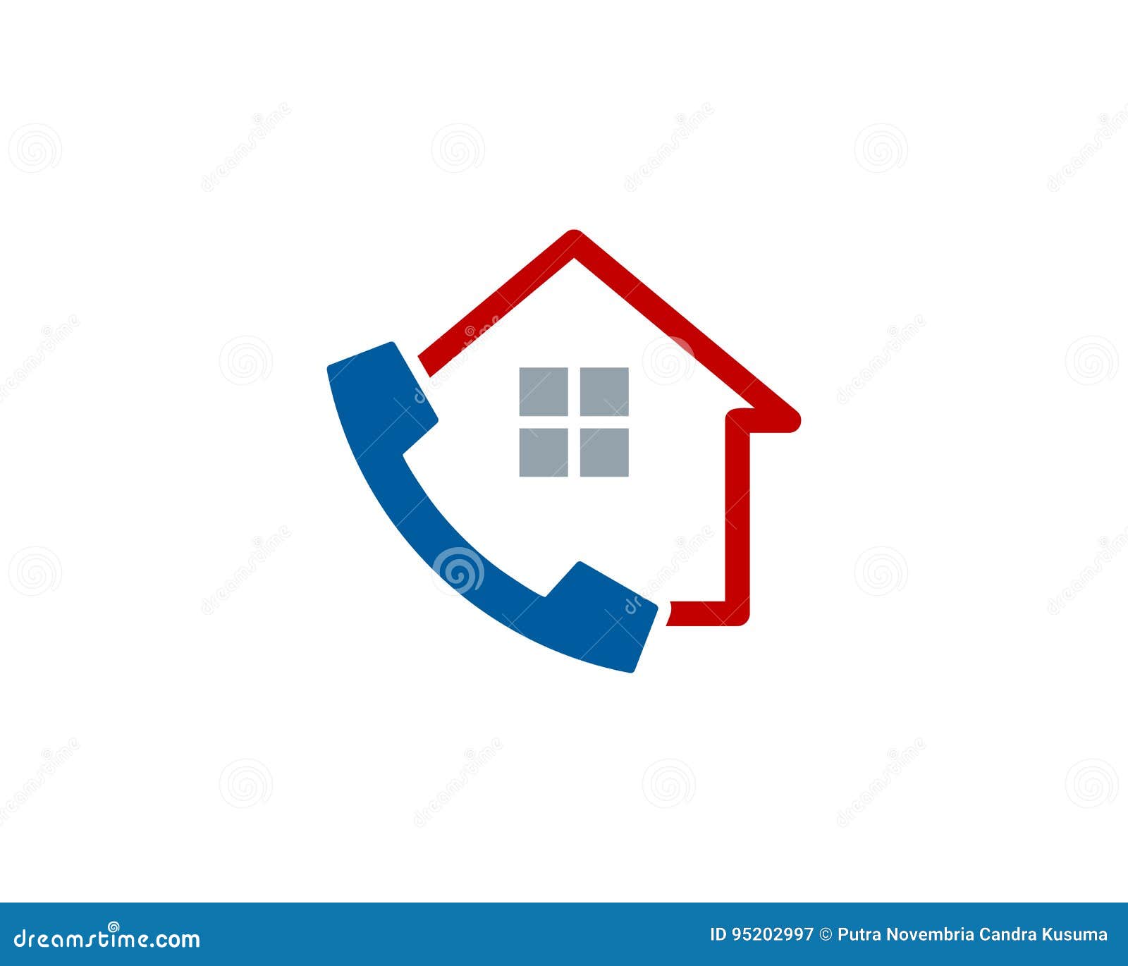House Home Call Icon Logo Design Element Stock Vector - Illustration of ...