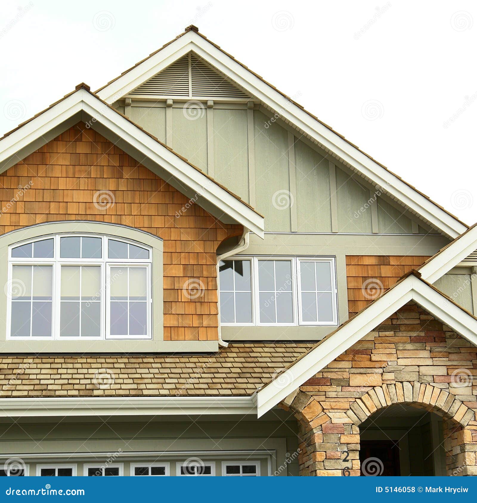 House Home Front Exterior View Stock Photo - Image of canada, house ...