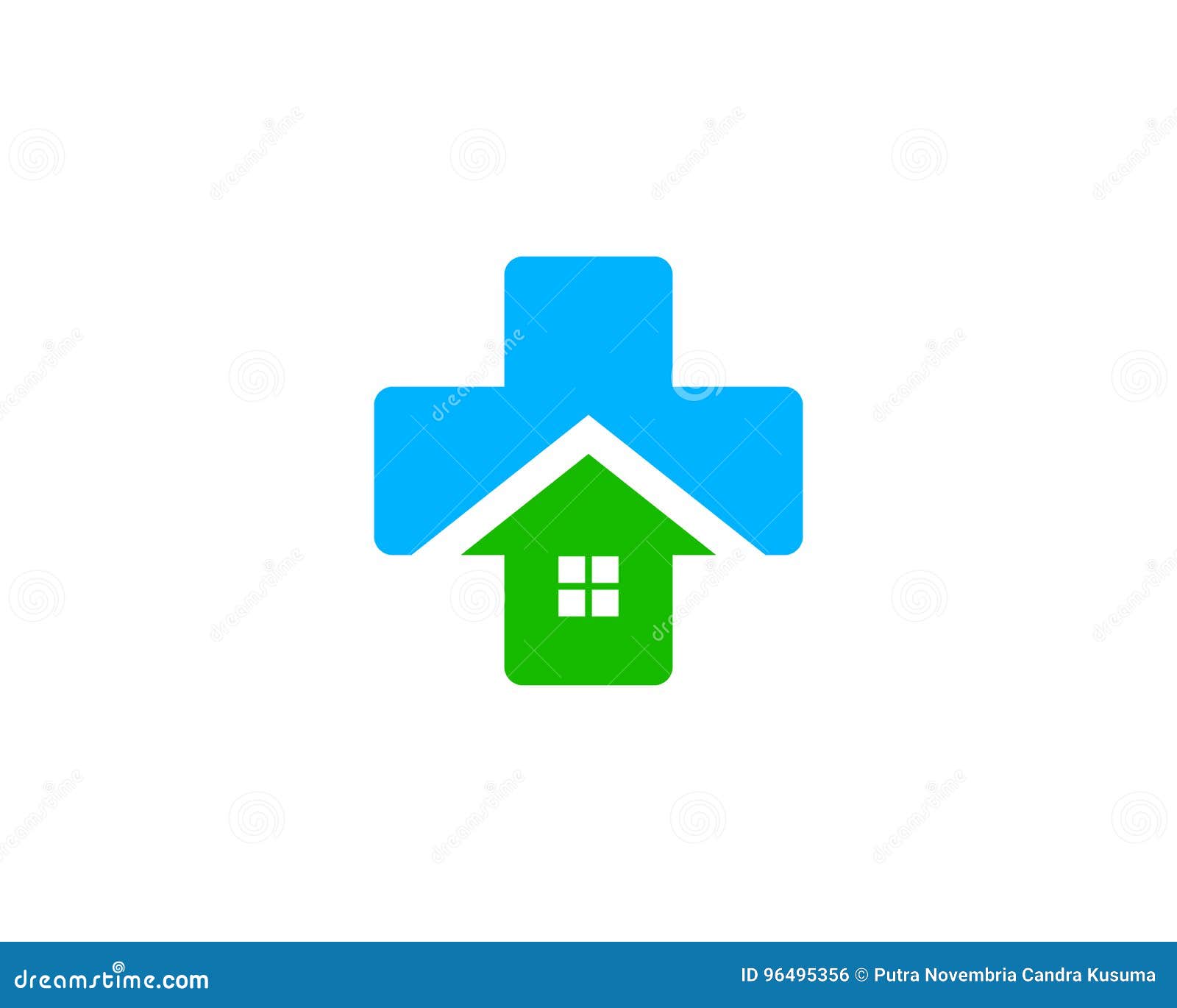 House Home Medical Icon Logo Design Element Stock Vector - Illustration ...