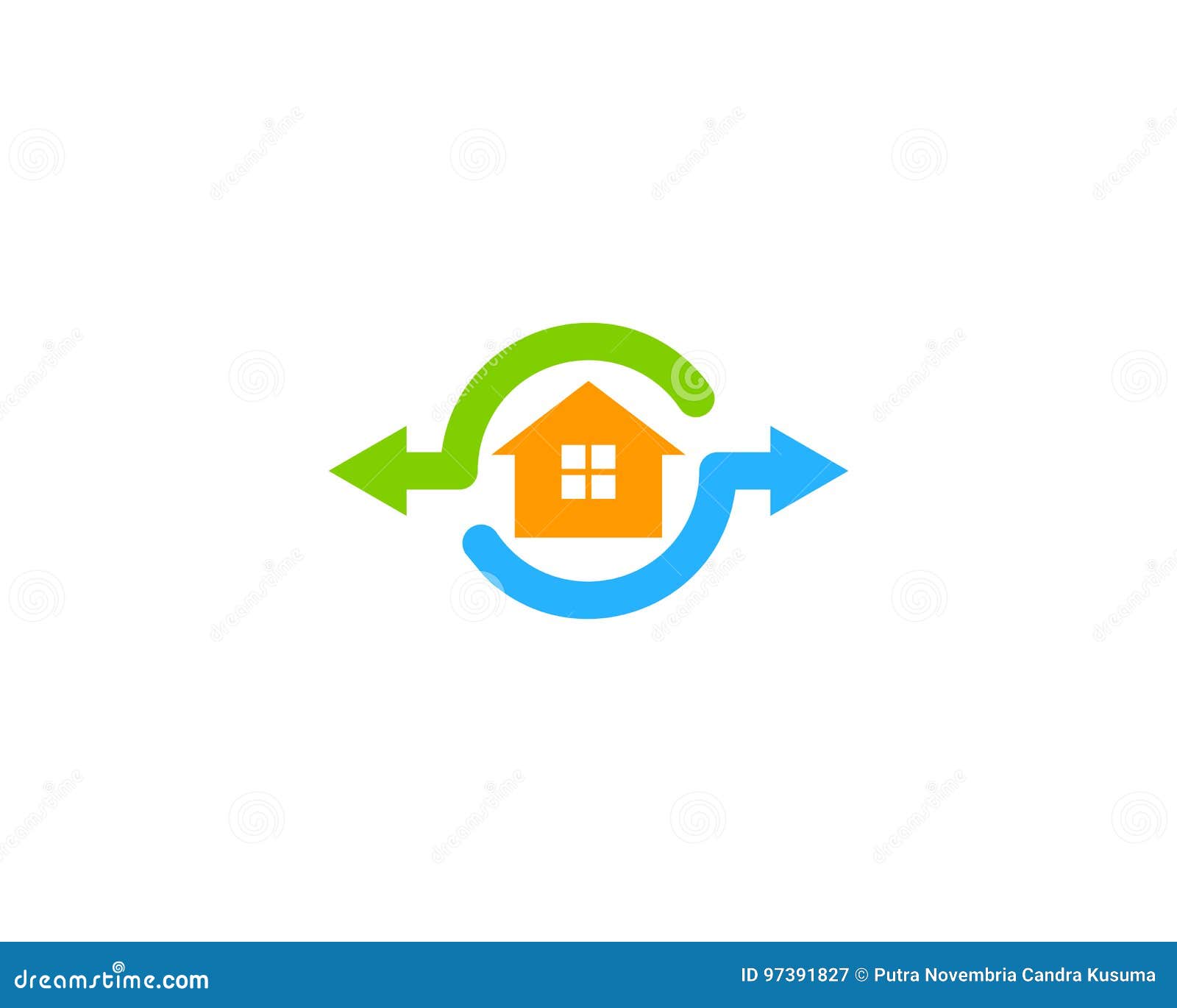 House Home Share Icon Logo Design Element Stock Vector - Illustration ...