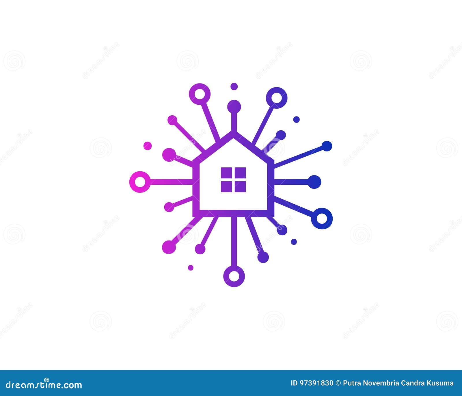 House Home Share Icon Logo Design Element Stock Vector - Illustration ...