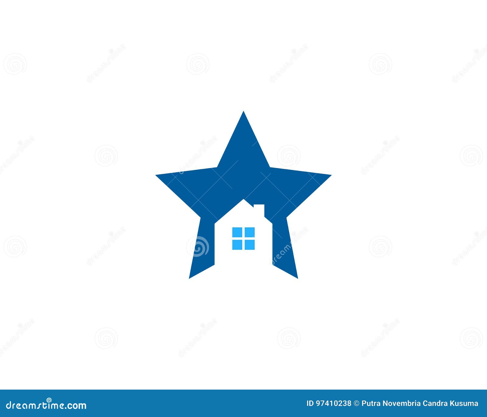 House Home Star Icon Logo Design Element Stock Vector - Illustration of ...