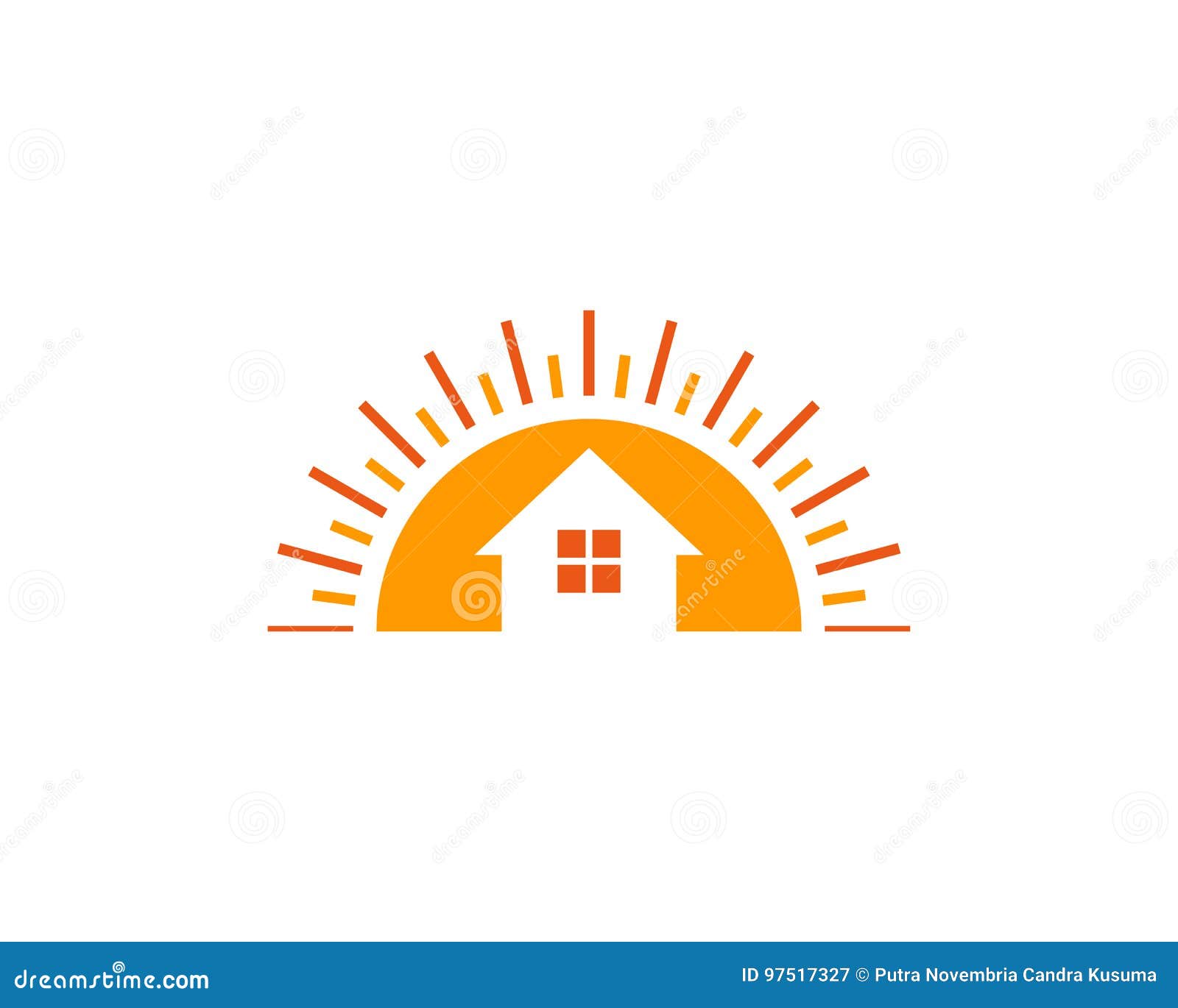 House Home Sun Icon Logo Design Element Stock Vector - Illustration of ...