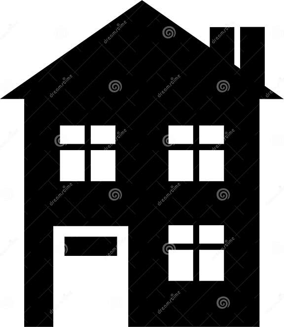 House icon stock illustration. Illustration of graphic - 8782345