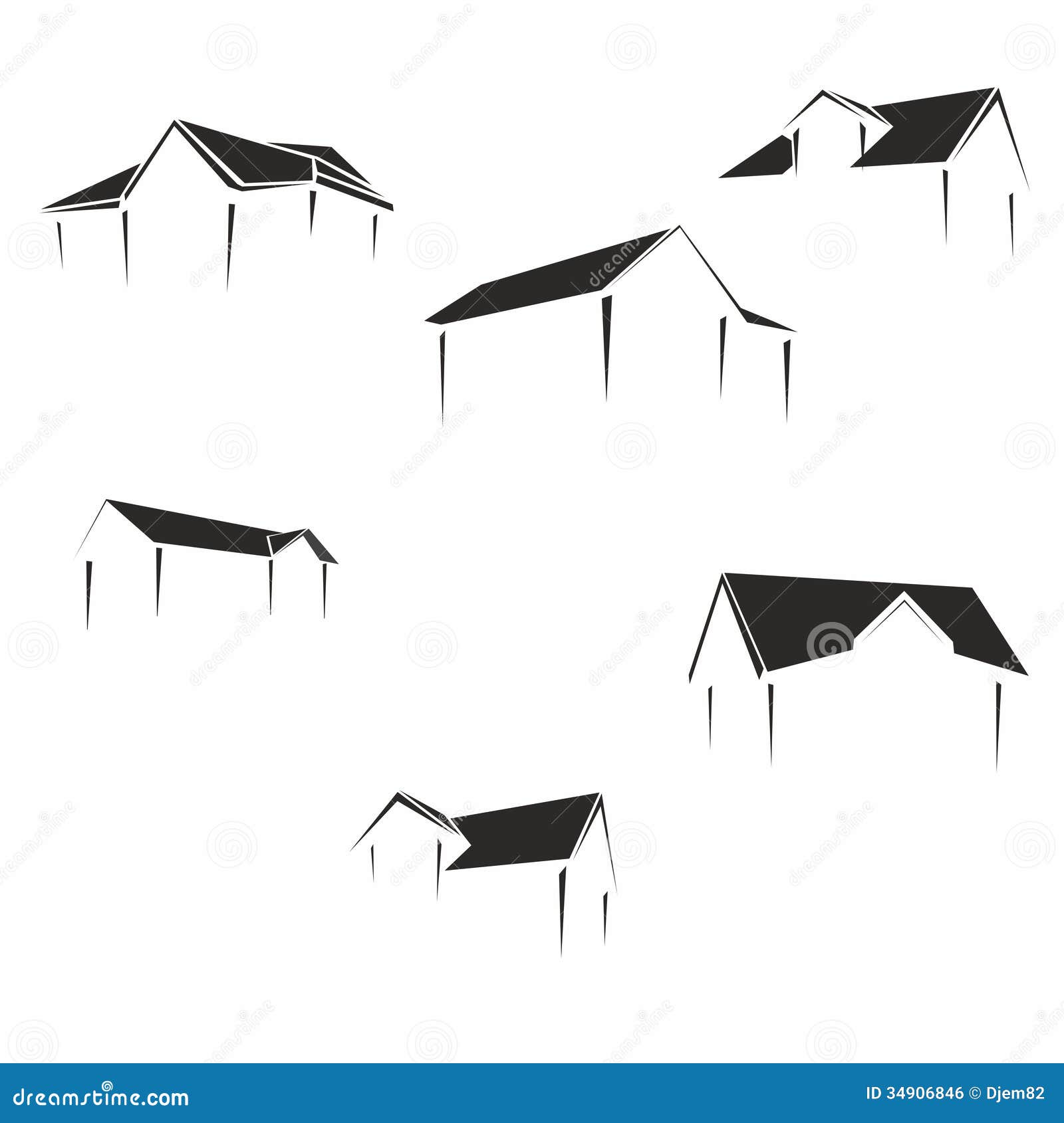 House icon stock vector. Illustration of architecture - 34906846