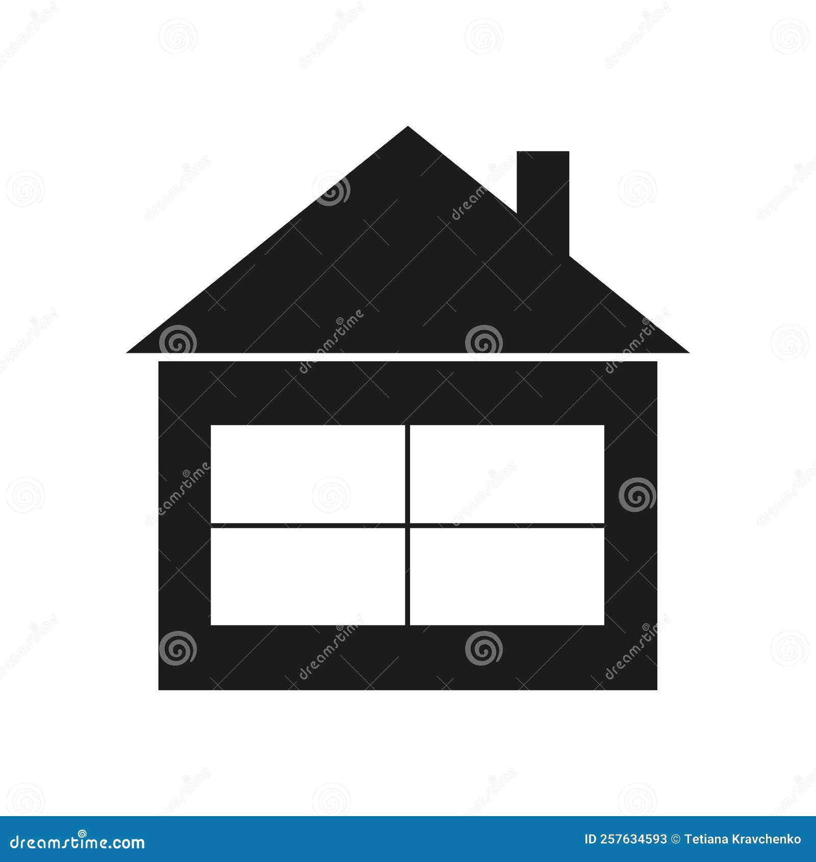 House Icon. Small House. Vector Illustration. Stock Image Stock Vector ...