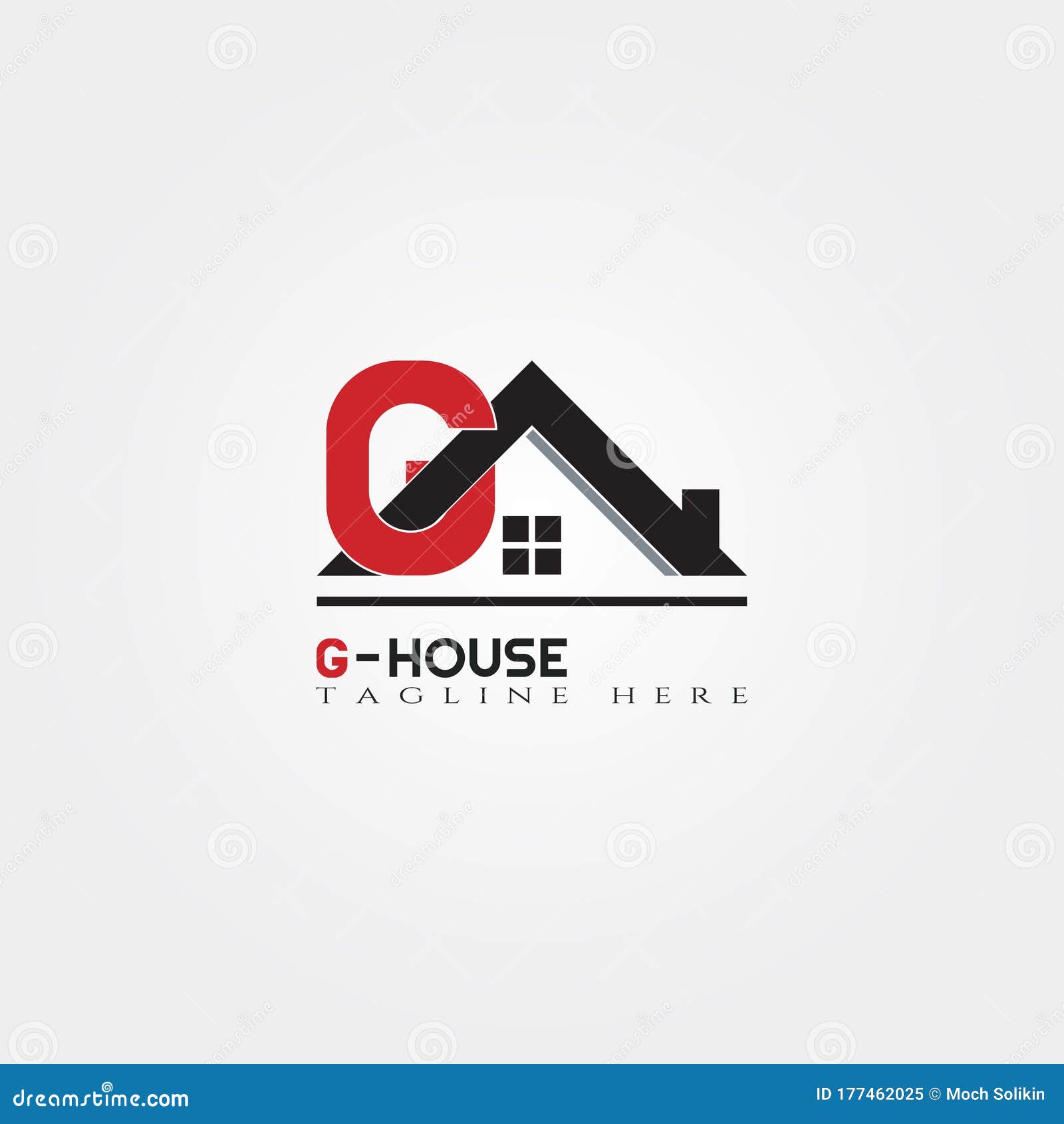 House Icon Template with G Letter, Home Creative Vector Logo Design ...