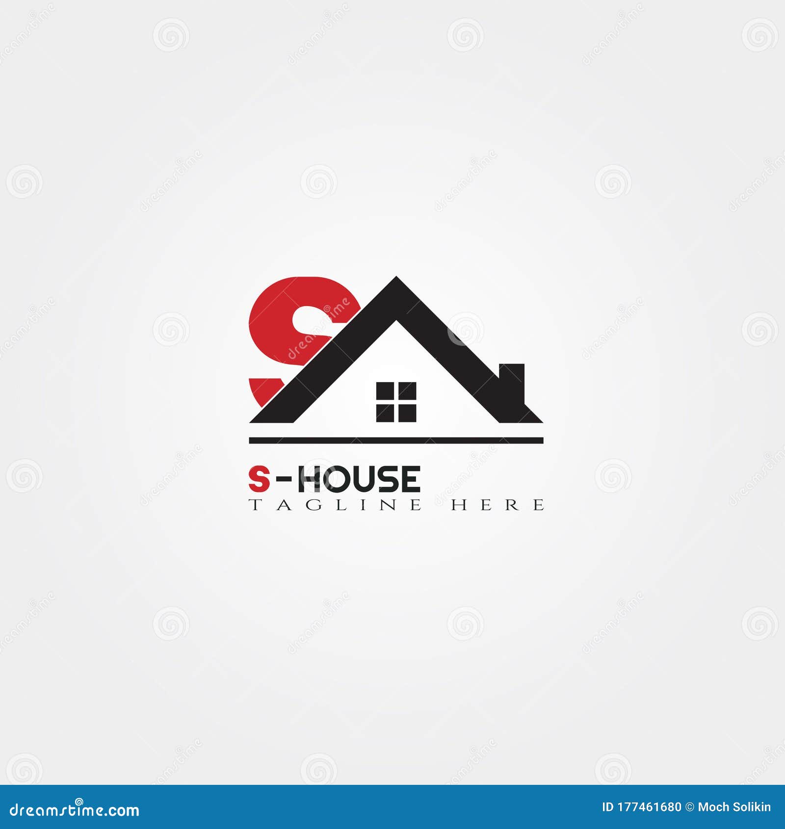 House Icon Template with S Letter, Home Creative Vector Logo Design ...