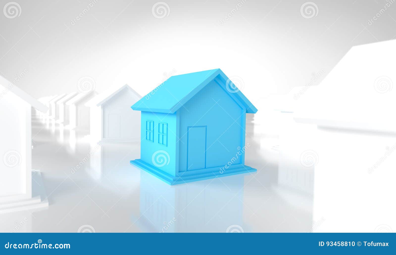House icons model stock illustration. Illustration of concept - 93458810