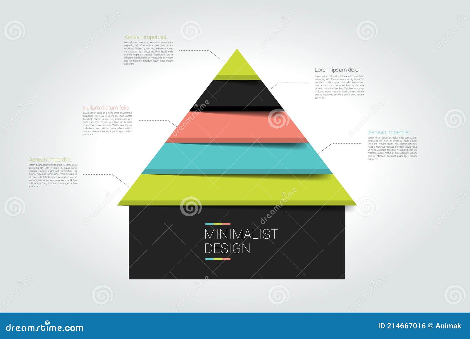 House Infographic Chart, Diagram, Template for Presentation. Vector ...
