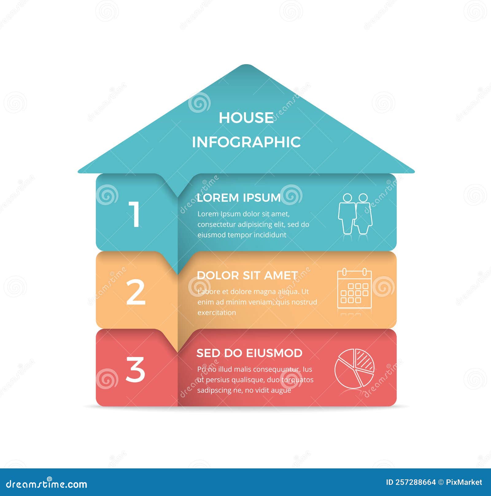 House - Infographic Template Stock Vector - Illustration of infographic ...