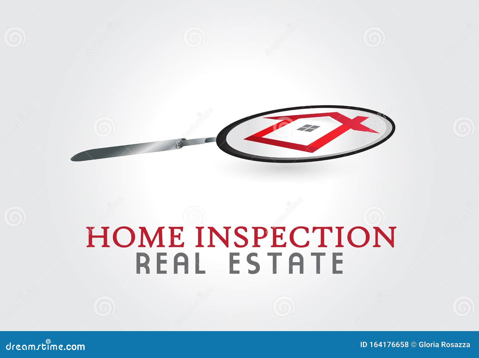 House Inspection Real Estate Logo Vector Stock Vector - Illustration of ...