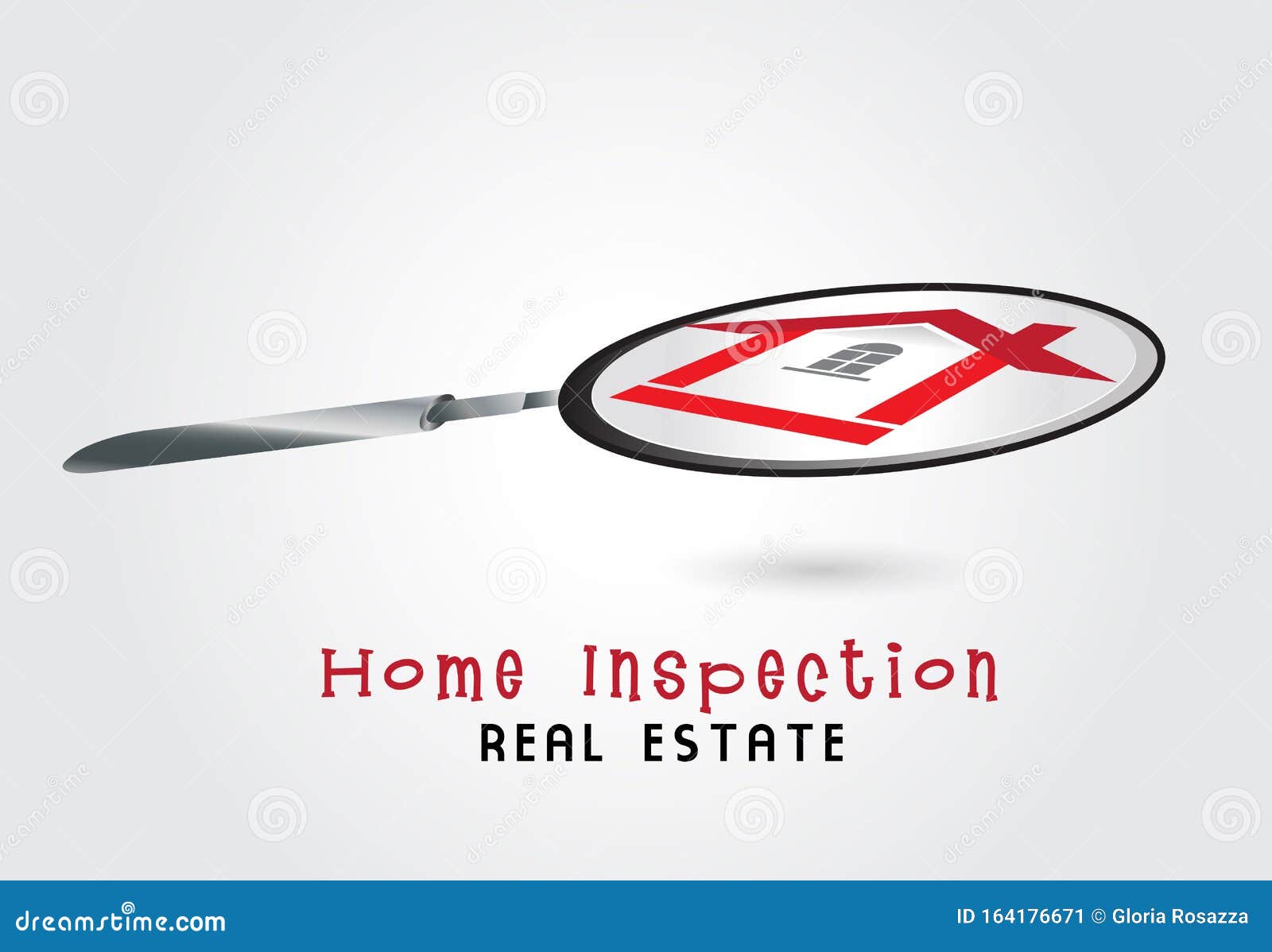 House Inspection Logo Vector Image Design Stock Vector - Illustration ...