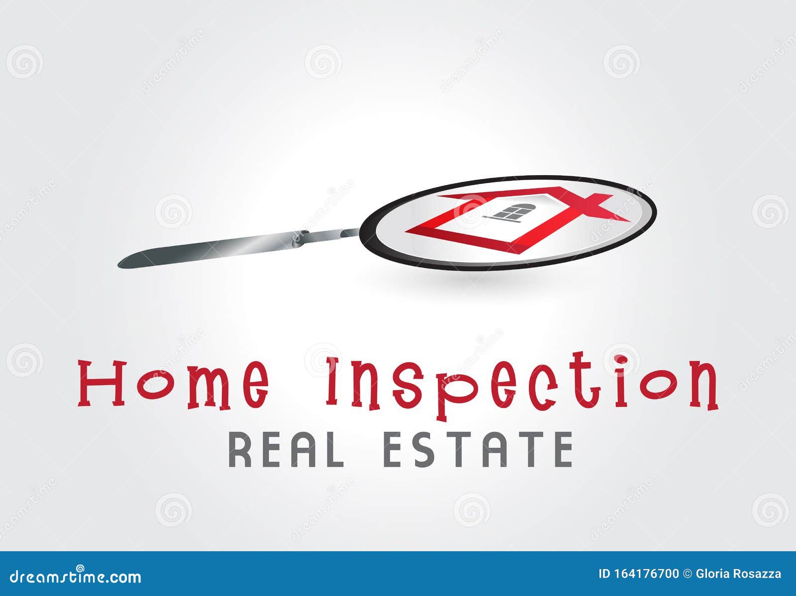 House Inspection Real Estate Logo Stock Vector - Illustration of ...