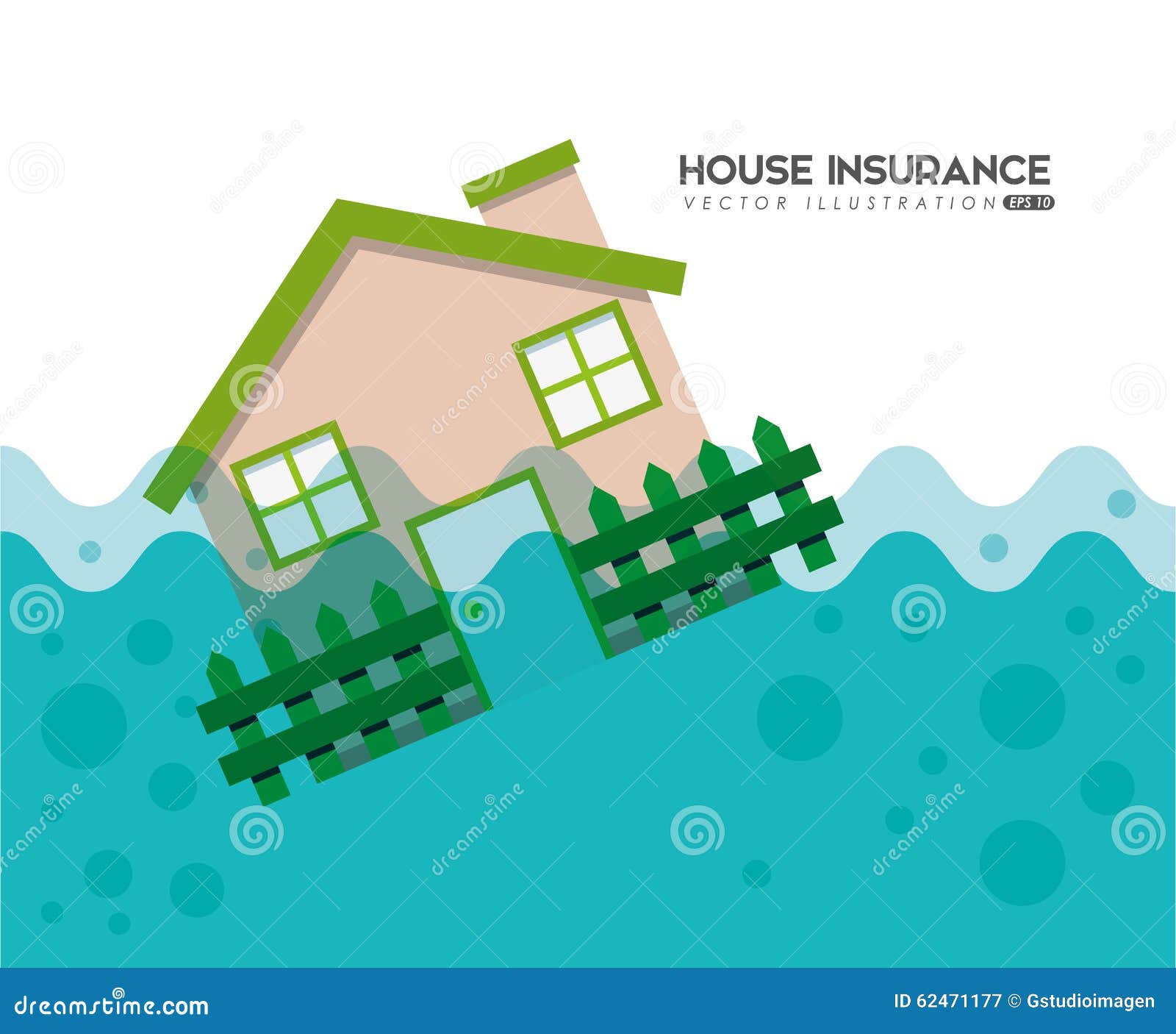 House insurance design stock illustration. Illustration of house - 62471177