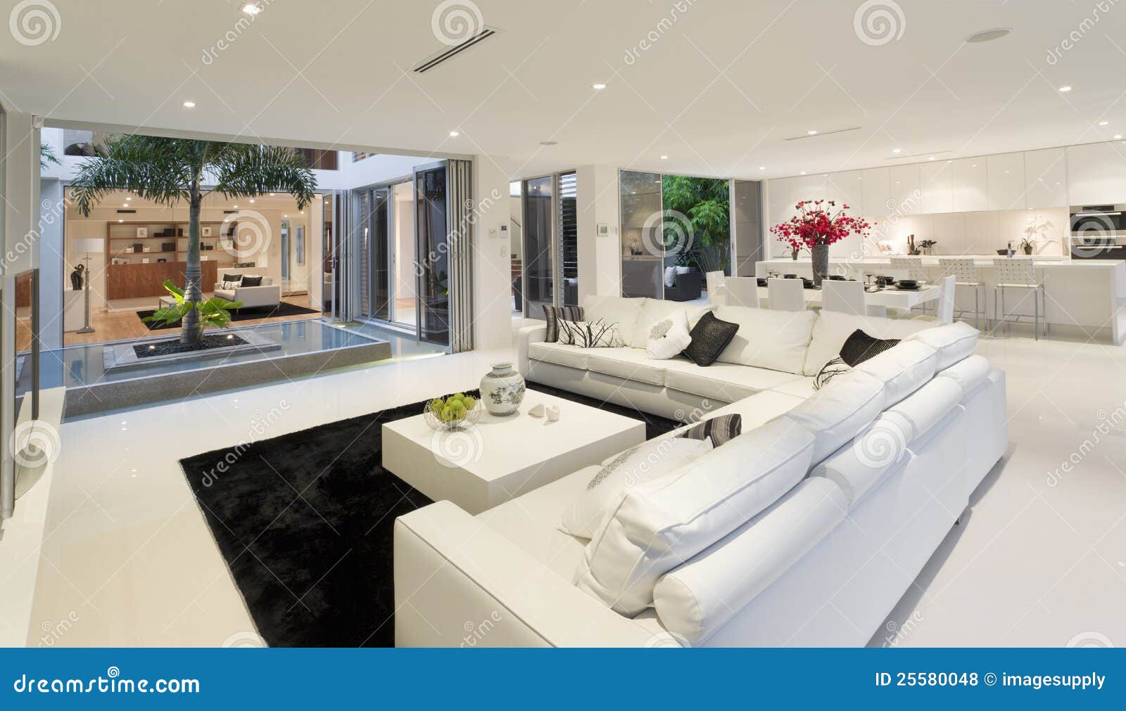 House interior stock photo. Image of lounge, light, architecture - 25580048