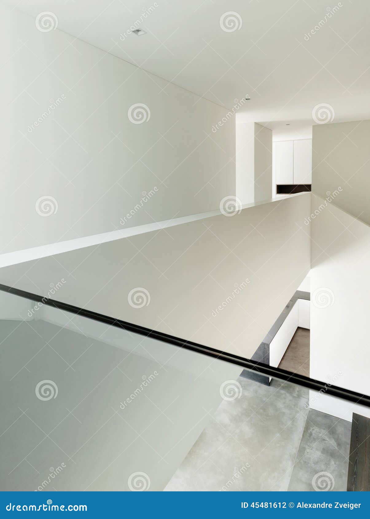 House Interior, Passage View Stock Photo - Image of light, style: 45481612